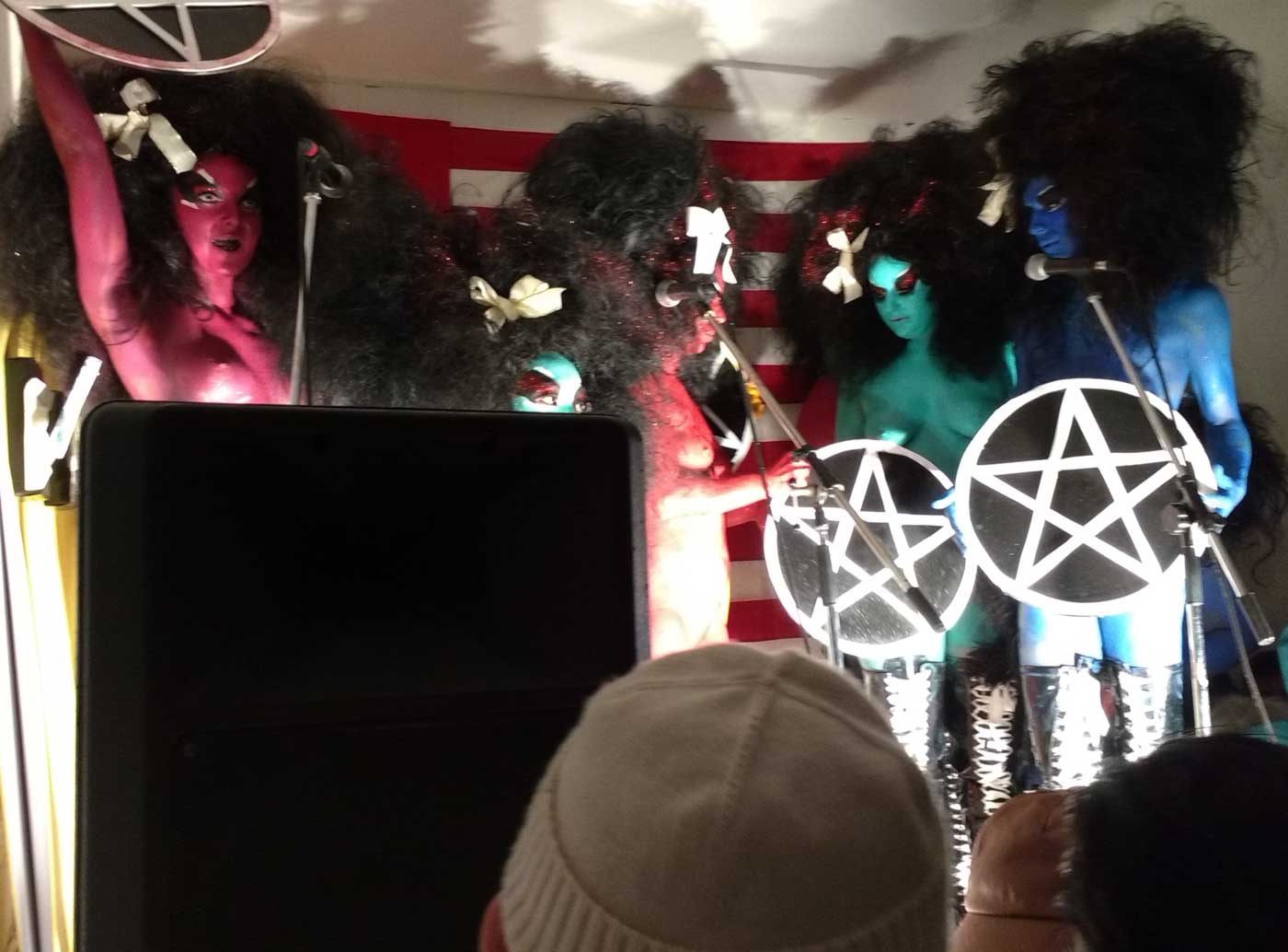 ORGAN THING: Paint, mess, big hair, glam rock, New York performance ...